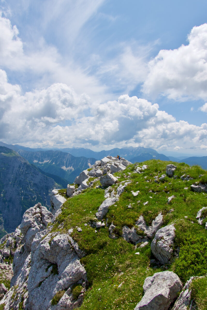 Hiking in the Julian Alps among flowers, a lake and stunning views ...
